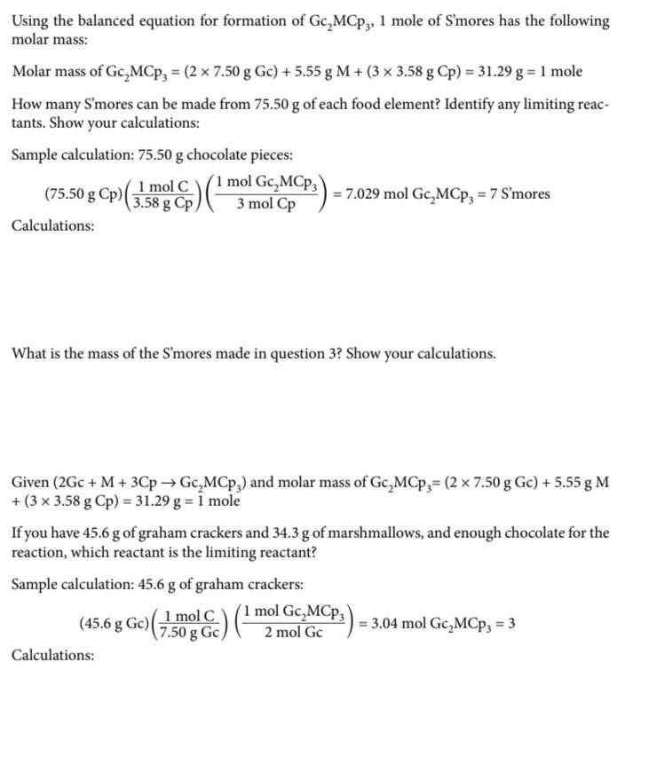 Solved Using the balanced equation for formation of | Chegg.com