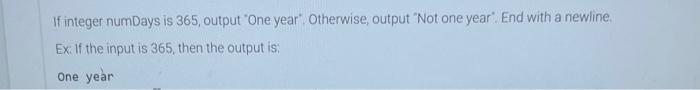 Solved If integer givenDate is 1896, output "First modern | Chegg.com