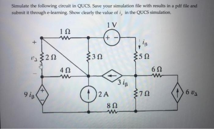 Solved Simulate the following circuit in QUCS. Save your | Chegg.com