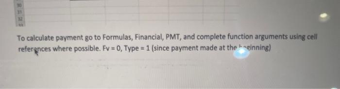 Solved Please help set up the table for payment for 5 years | Chegg.com