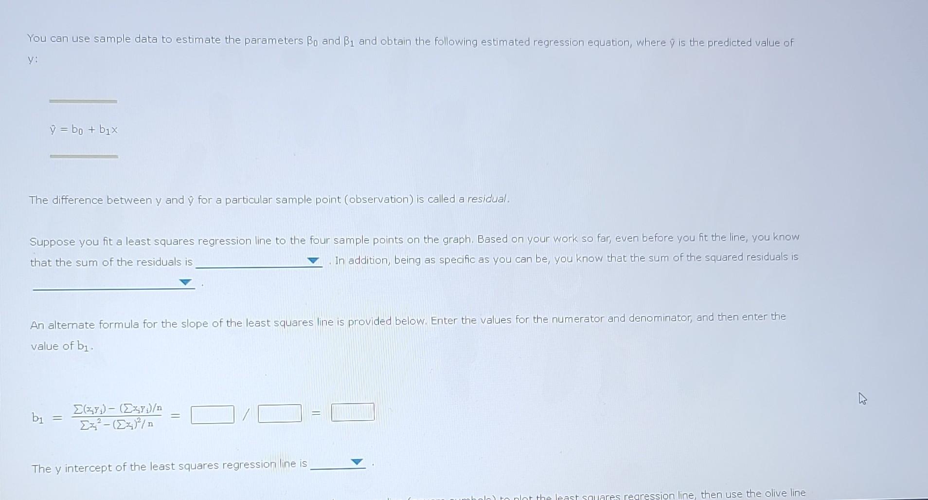 Solved 1 The Least Squares Criterion Sse Ssr And Sst In