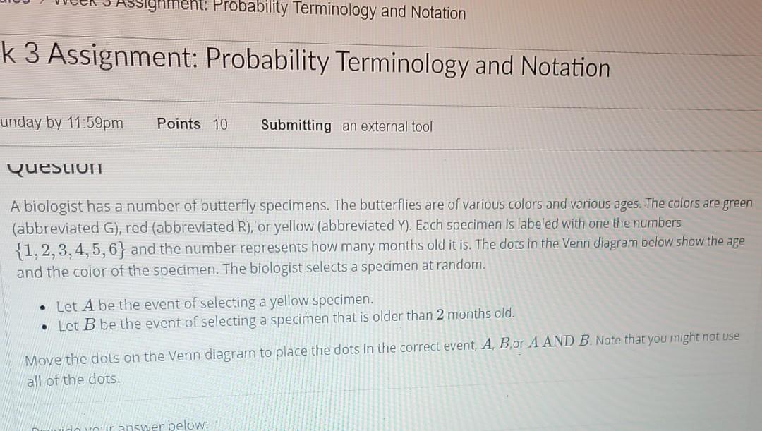 signment: Probability Terminology and Notation k 3 | Chegg.com