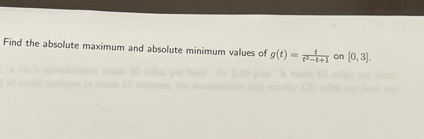 Solved Find the absolute maximum and absolute minimum values | Chegg.com