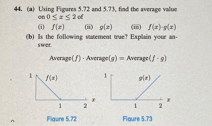 Solved Could you please explain why f(x) • g(x) isnt 1/4 • | Chegg.com
