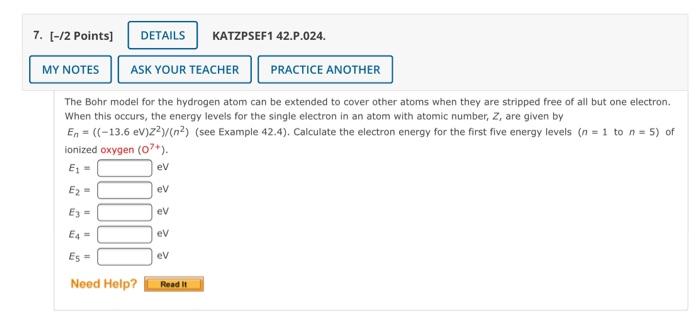 Solved 7. [-/2 points) DETAILS KATZPSEF1 42.P.024. ASK YOUR | Chegg.com Solved 7. [-/2 points) DETAILS KATZPSEF1 42.P.024. ASK YOUR | Chegg.com