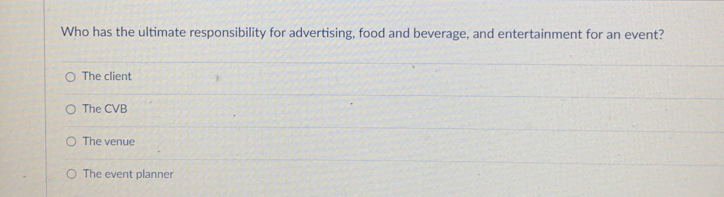 Solved Who has the ultimate responsibility for advertising, | Chegg.com