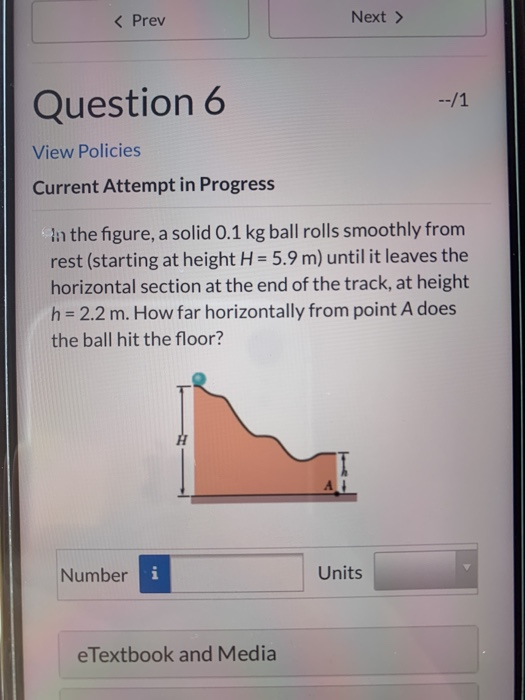 Solved --/1 Question 6 View Policies Current | Chegg.com