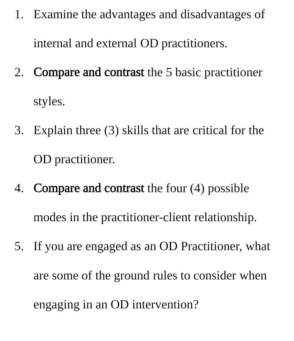 Solved 1. Examine the advantages and disadvantages of | Chegg.com