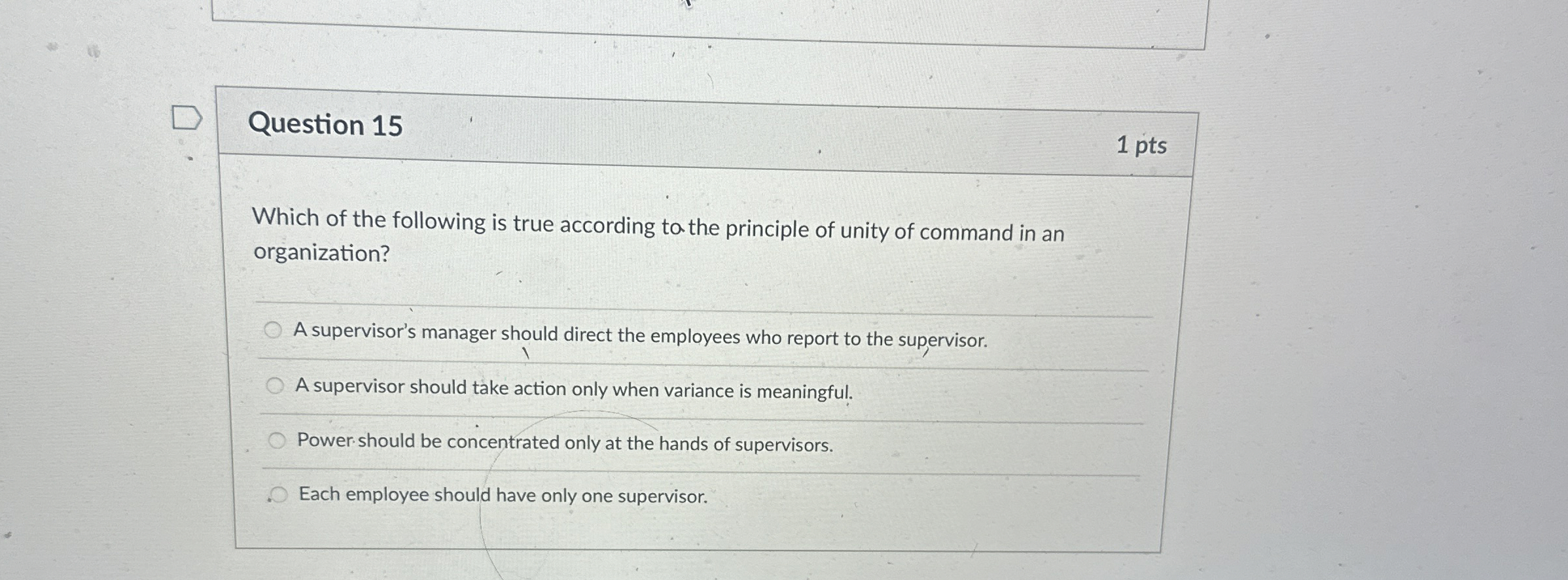 Solved Question 151 ﻿ptsWhich of the following is true | Chegg.com