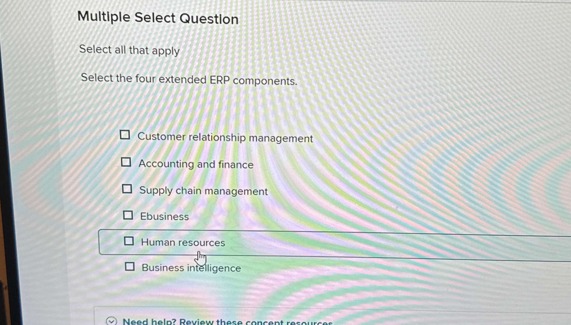 Solved Multiple Select QuestionSelect all that applySelect | Chegg.com