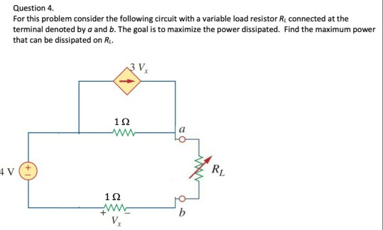 Solved Question 4. For this problem consider the following | Chegg.com
