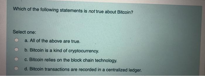 Solved Which of the following is/are benefits of blockchain? | Chegg.com