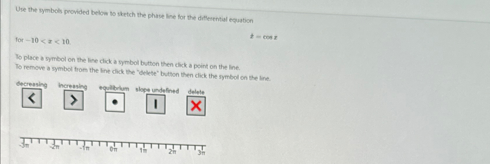 Solved Use the symbols provided below to sketch the phase | Chegg.com