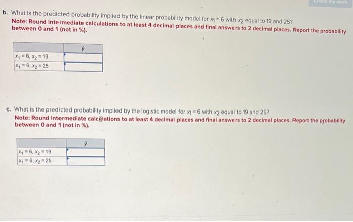 Solved Consider a binary response variable y and two | Chegg.com