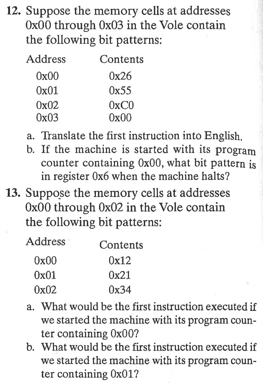 Solved Suppose the memory cells at addresses 0×00 ﻿through | Chegg.com
