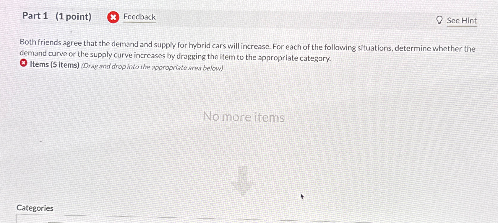 Solved Part 1 (1 ﻿point)FeedbackSee HintBoth friends agree | Chegg.com