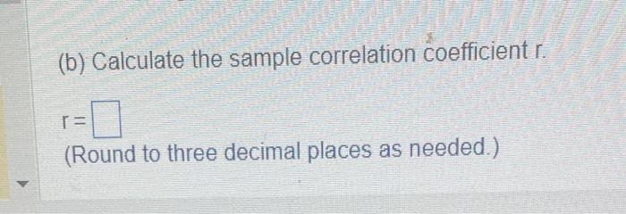 Solved Age, x123456 Vocabulary size, | Chegg.com