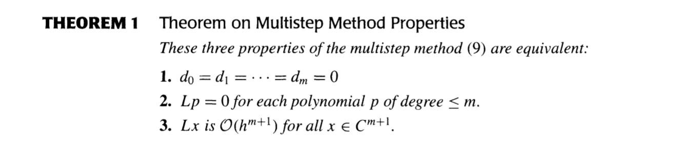 Solved 15. Prove that the multistep method of Equation (9) | Chegg.com