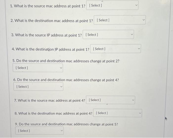 Solved Consider the figure below. The IP and MAC addresses | Chegg.com