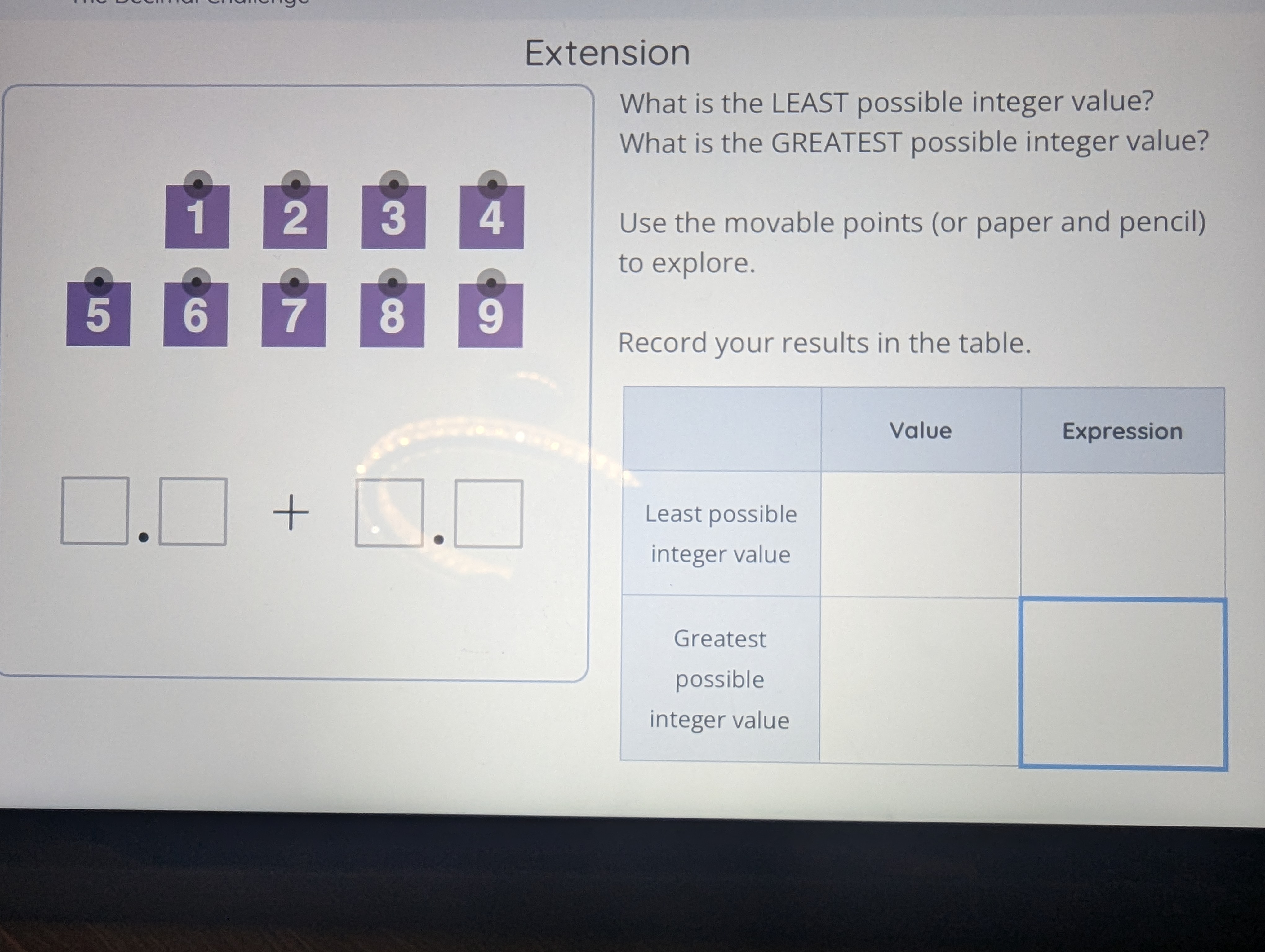 Solved ExtensionWhat is the LEAST possible integer | Chegg.com
