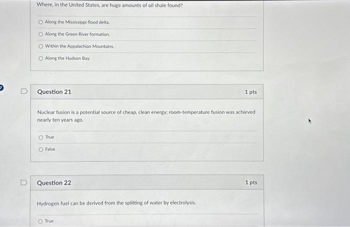 Solved Question 27 1 pts Oil and natural gas result from The | Chegg.com