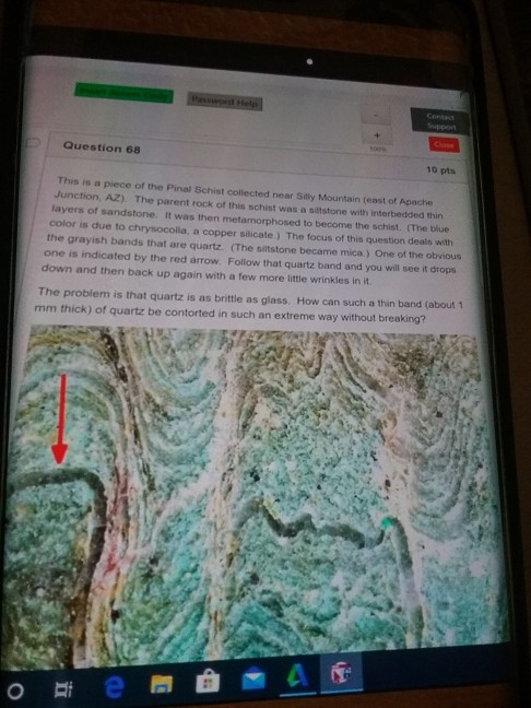 Solved Question 68 10 pts This is a piece of the Pinal | Chegg.com