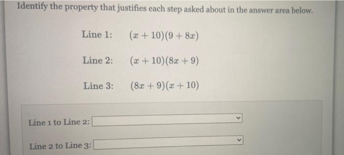 Solved Those are the options for both Line 1 to Line 2 and | Chegg.com