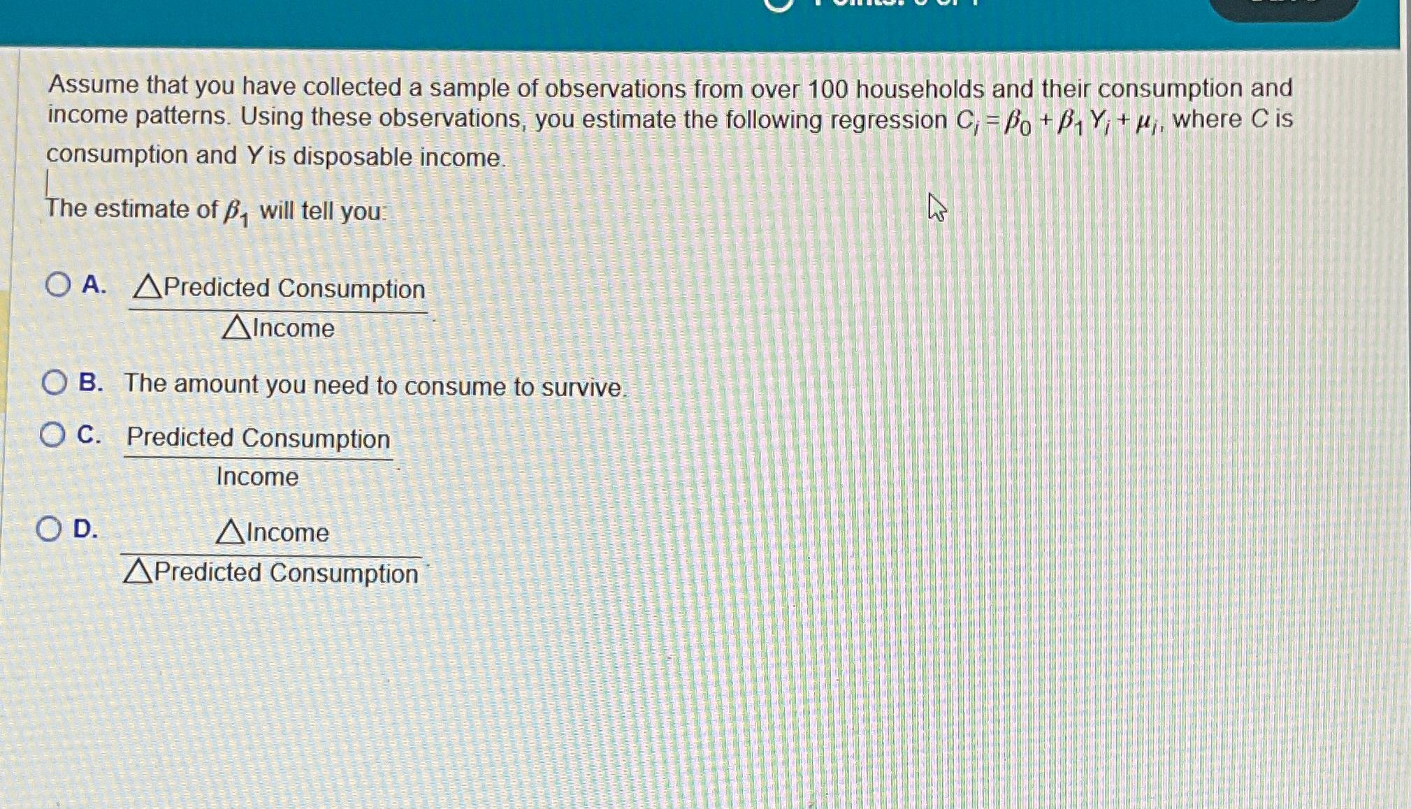 Solved Assume that you have collected a sample of | Chegg.com