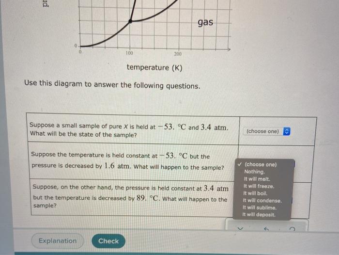 Solved ADVANCED MATERIAL Using a phase diagram to predict | Chegg.com