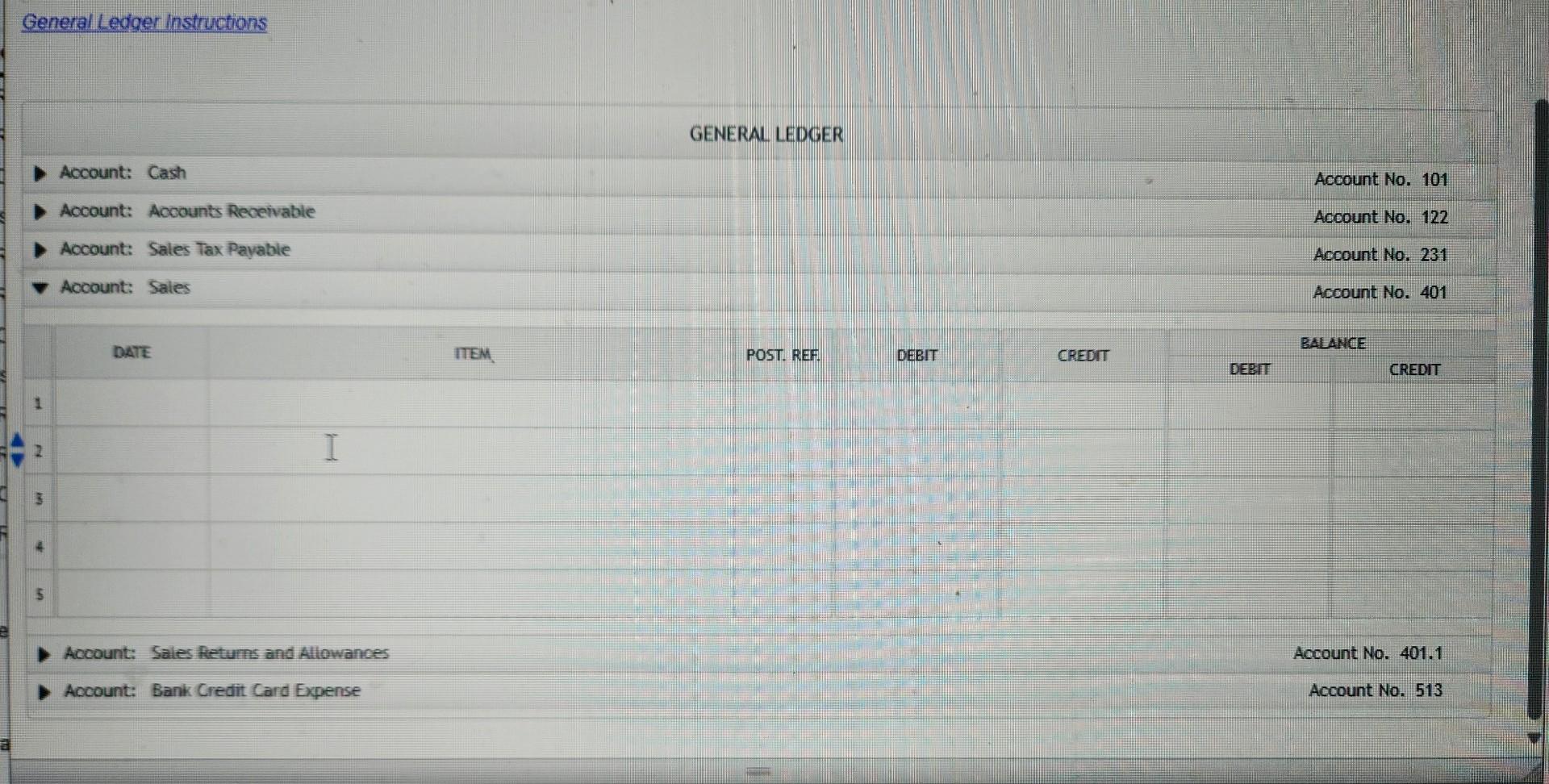 Solved Accounts Receivable Ledger ACCOUNTS RECEIVABLE LEDGER | Chegg.com