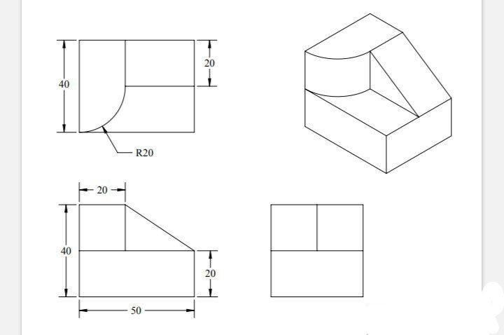 Solved can you draw this designed by using SOLIDWORKS2022 | Chegg.com