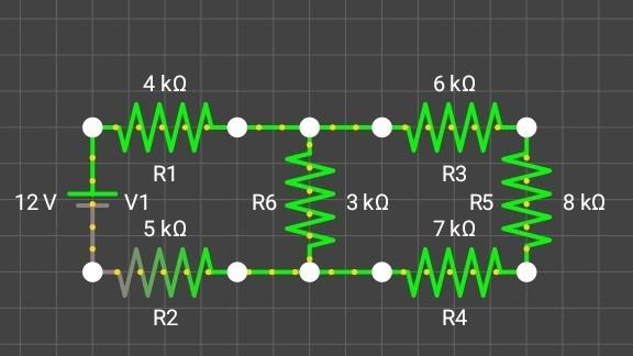 Solved find the voltage and current in r1,r2,r3,r4,r5,r6 | Chegg.com