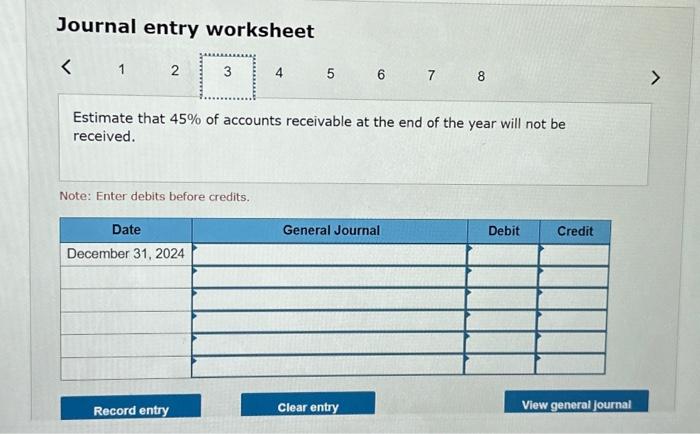 Solved Journal entry worksheet Provide services to customers | Chegg.com