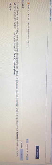 Solved estion Completion Status: Close Window Save Answer | Chegg.com Solved estion Completion Status: Close Window Save Answer | Chegg.com