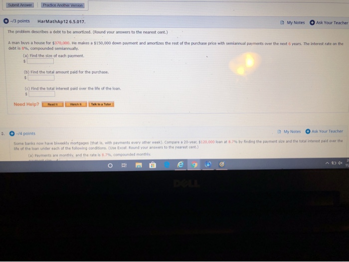 1. + -/15 points HarMathAP12 6.5.011. Develop an | Chegg.com