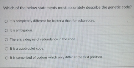 Solved Which of the below statements most accurately | Chegg.com
