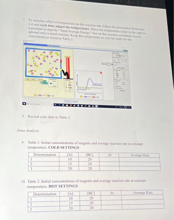 Solved Laboratory 2 Procedure - Chemical Kinetics | Chegg.com