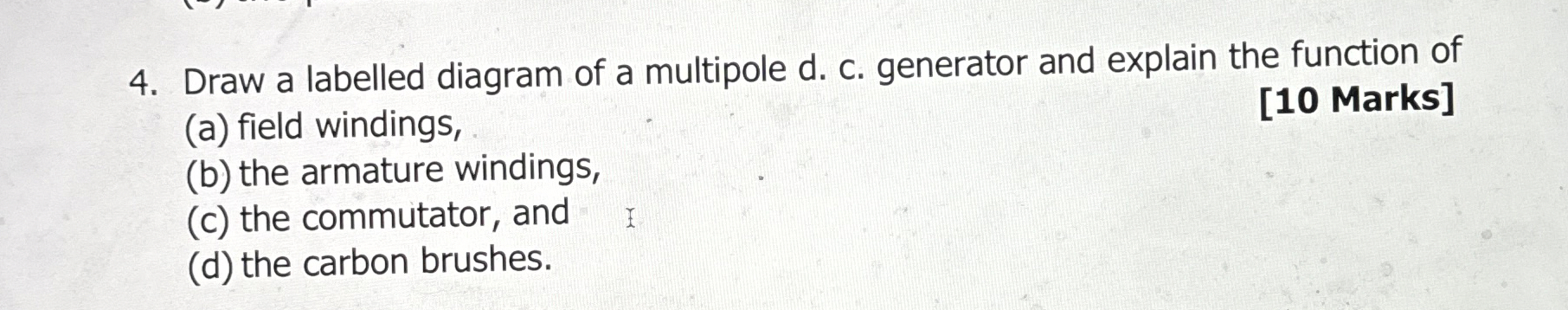 Solved Draw a labelled diagram of a multipole d. ﻿c. | Chegg.com
