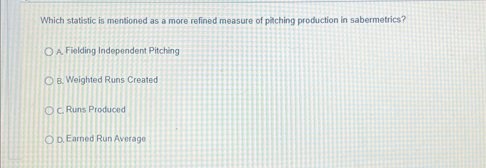 Solved Which statistic is mentioned as a more refined | Chegg.com