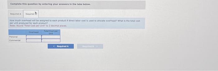 Solved Exercise 9-41 (Algo) Activity-Based versus | Chegg.com