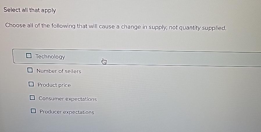 Solved Select all that applyChoose all of the following that | Chegg.com