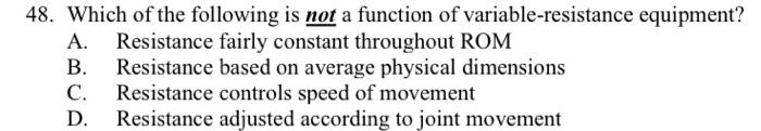 Solved 48. Which of the following is not a function of | Chegg.com