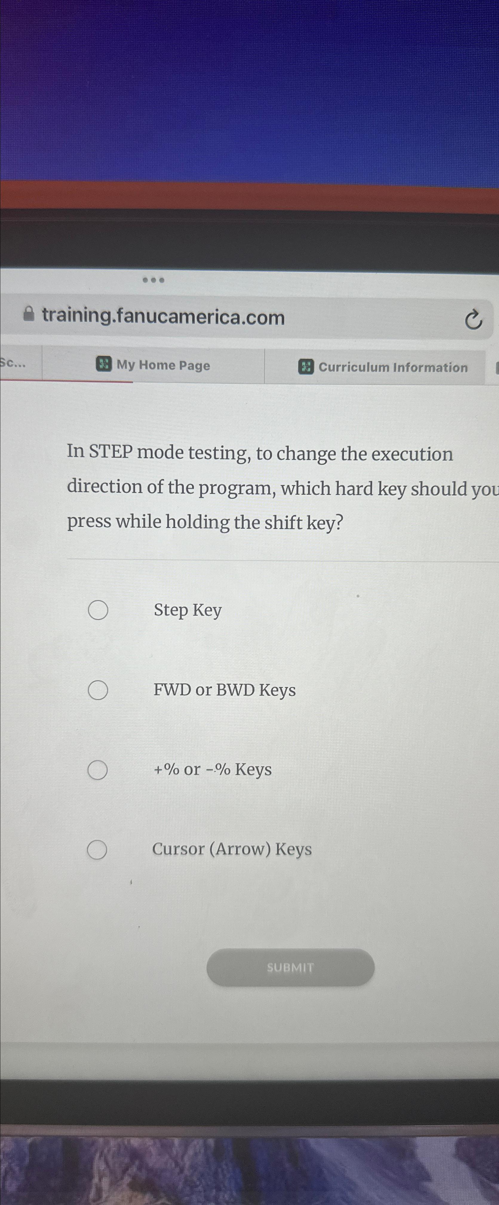 Solved training.fanucamerica.comMy Home PageCurriculum | Chegg.com