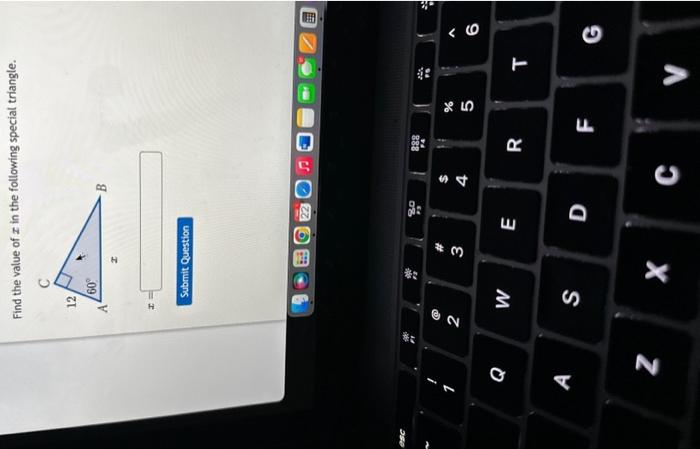 Solved The problem below refers to right triangle ABC with | Chegg.com