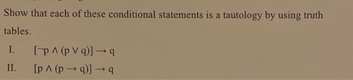 Solved Show that each of these conditional statements is a | Chegg.com