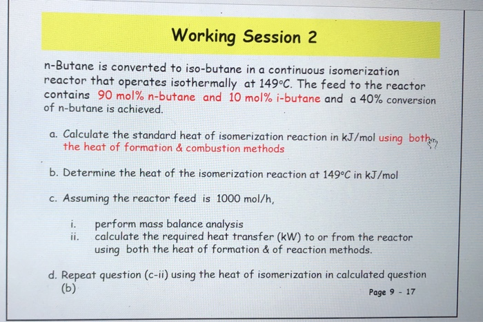 yes solve using heat of formation method and heat of | Chegg.com