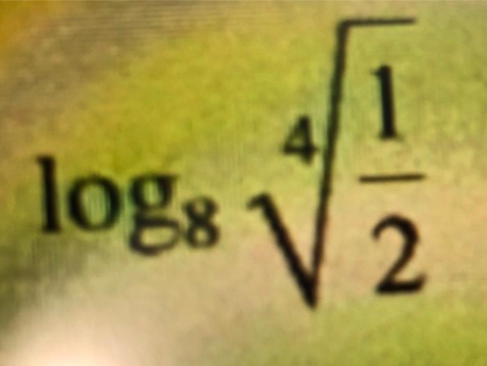 Solved 4 log8 号 2 | Chegg.com