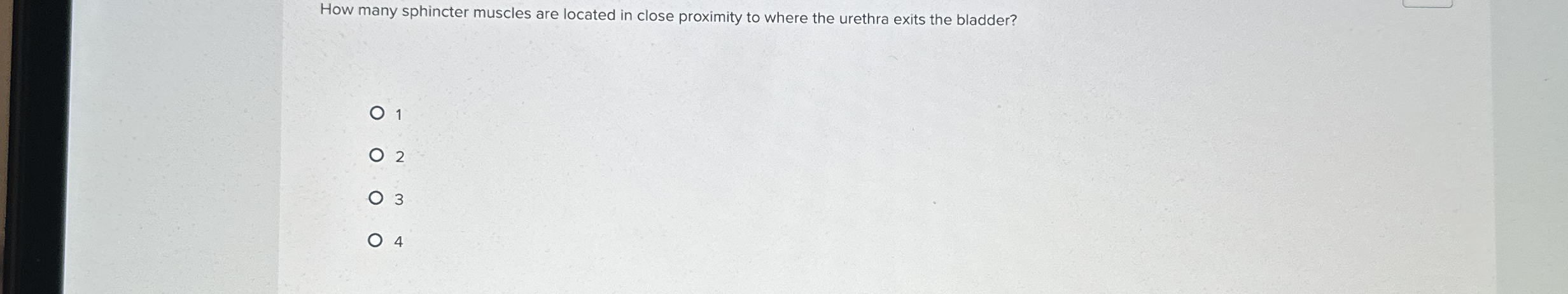 Solved How many sphincter muscles are located in close | Chegg.com