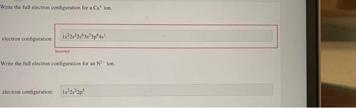 Solved Classify the electron configurations of neutral atoms | Chegg.com