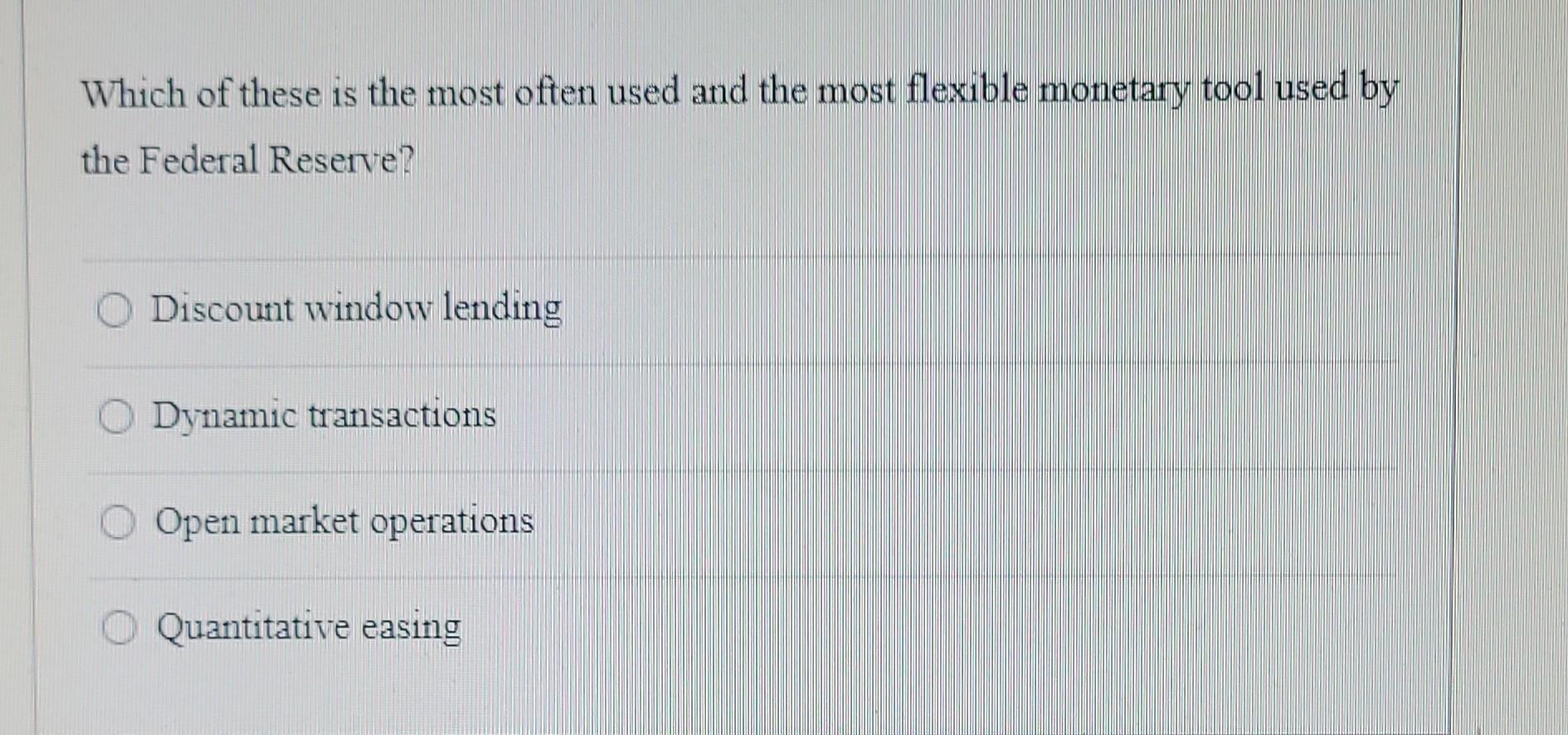 Solved Which of these is the most often used and the most | Chegg.com
